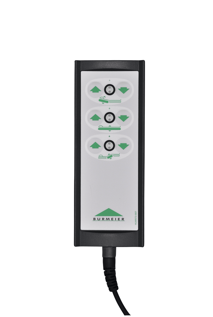 Handschalter für Pflegebett Burmeier (6 Tasten)