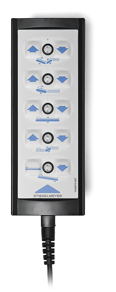 Handschalter für Pflegebett Stiegelmeyer Elvido | WiBU